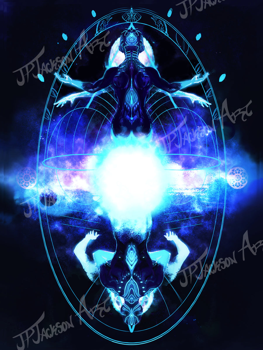 Onyx Celestial: Yemaya/Olokun – JP JACKSON ART